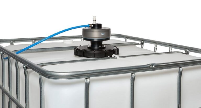 Lid agitator for IBC & container IBC light - drive ATEX Zone 0/1 - PTM ...